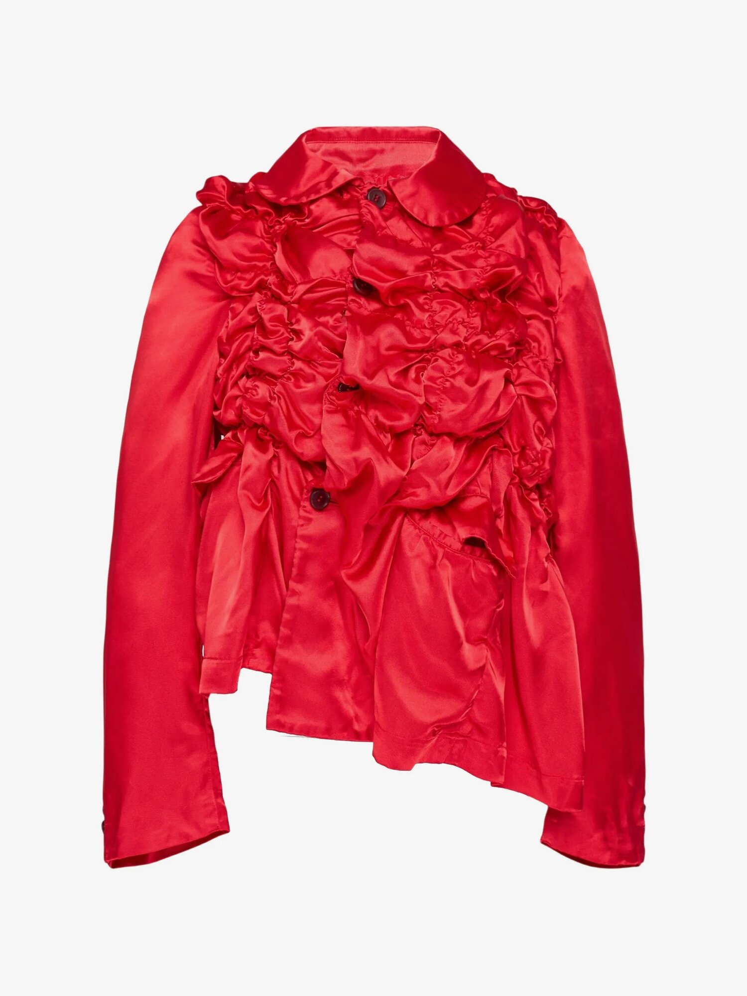 Куртка Ruched asymmetrical jacket