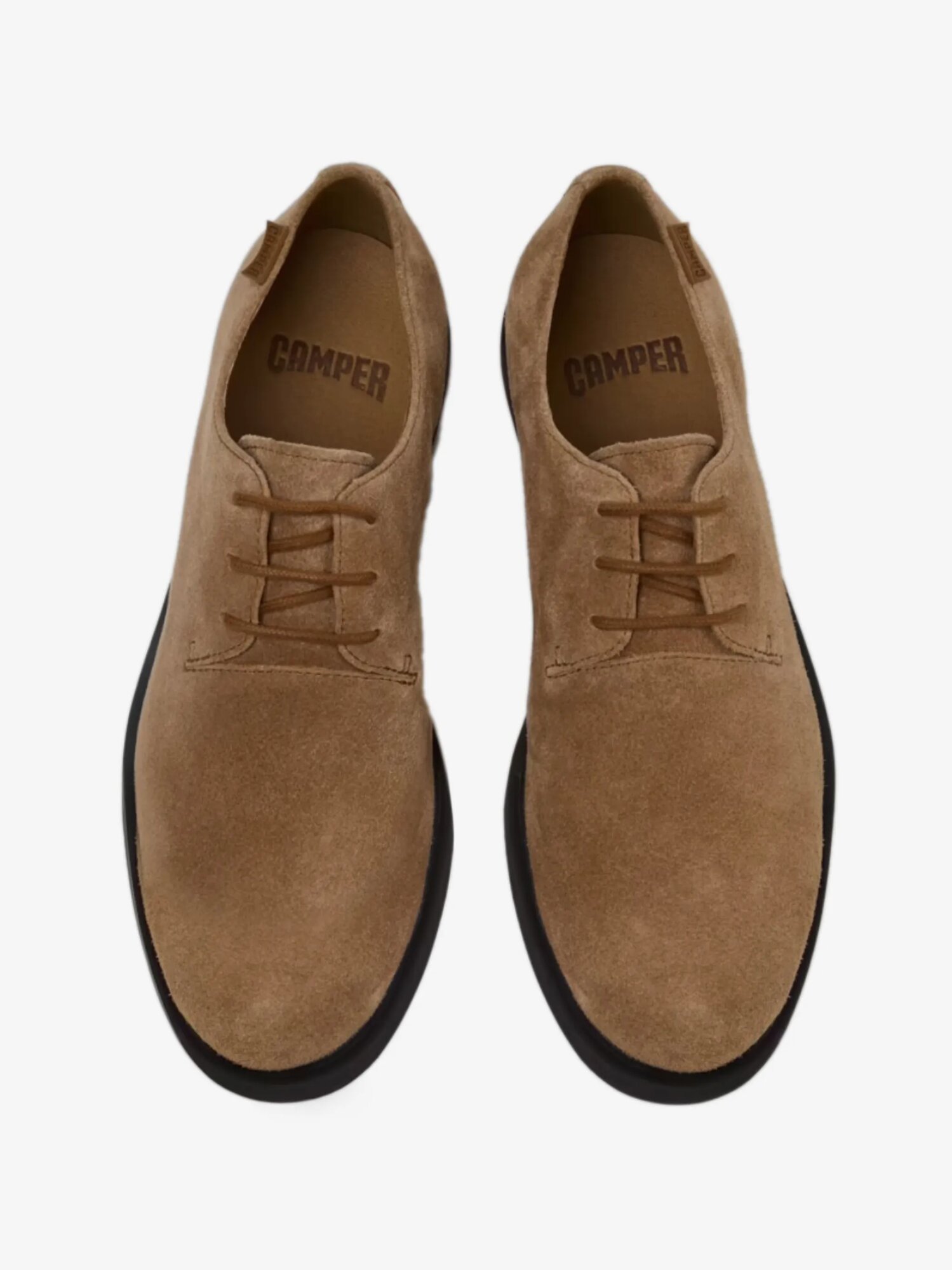 Туфли Camper Brown Suede Leather Shoes, размер 38 EU — фото 1