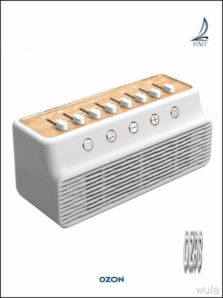Sleep Bluetooth Speaker White Noise Machine Timed 8 Music Box Улучшите Сон Для Рождественских Подарков