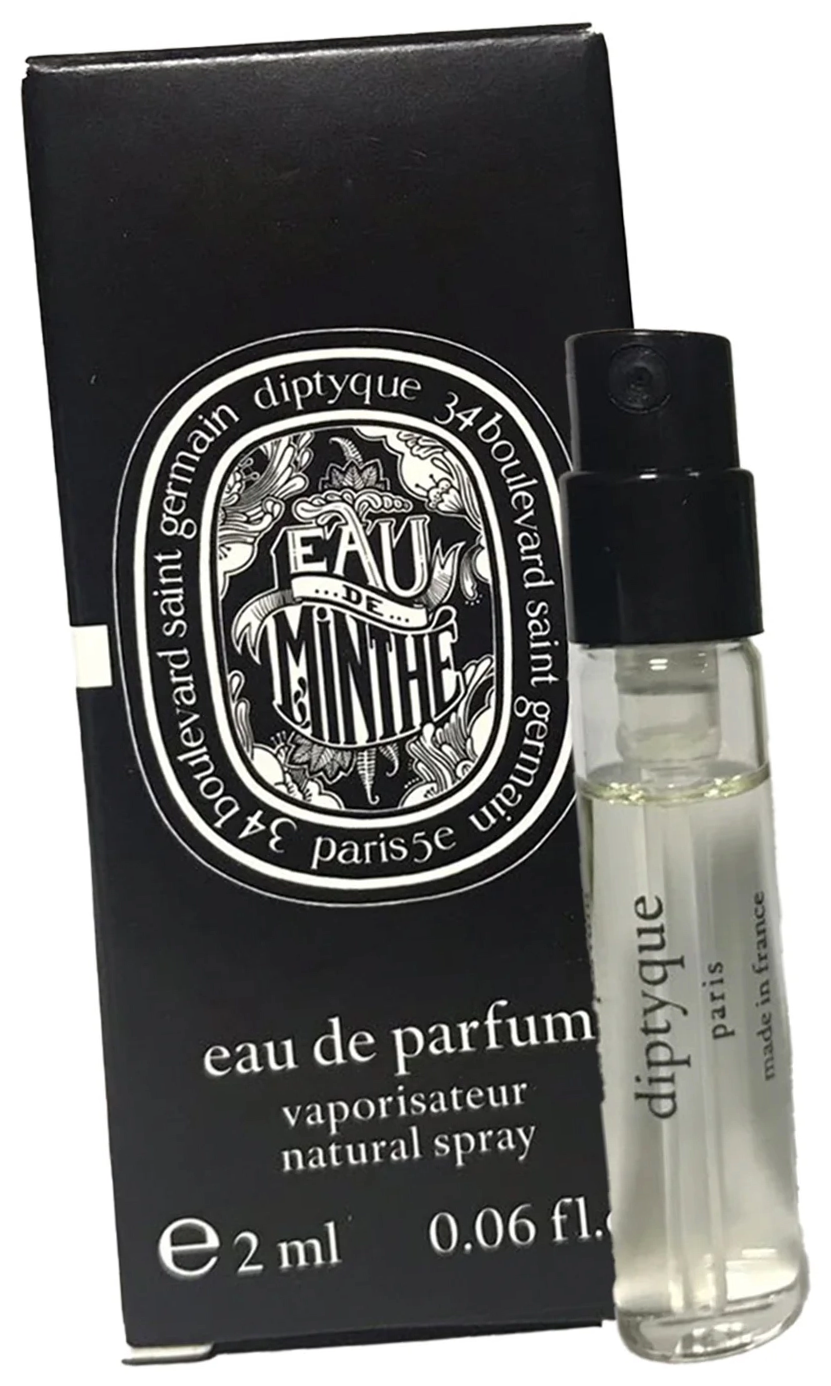 Парфюмерная вода Диптик О Де Минте 2 мл миниатюра унисекс - Diptyque Eau De Minthe мятный аромат