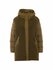Парка Herno Shearling-detail padded parka, размер 44, зеленый