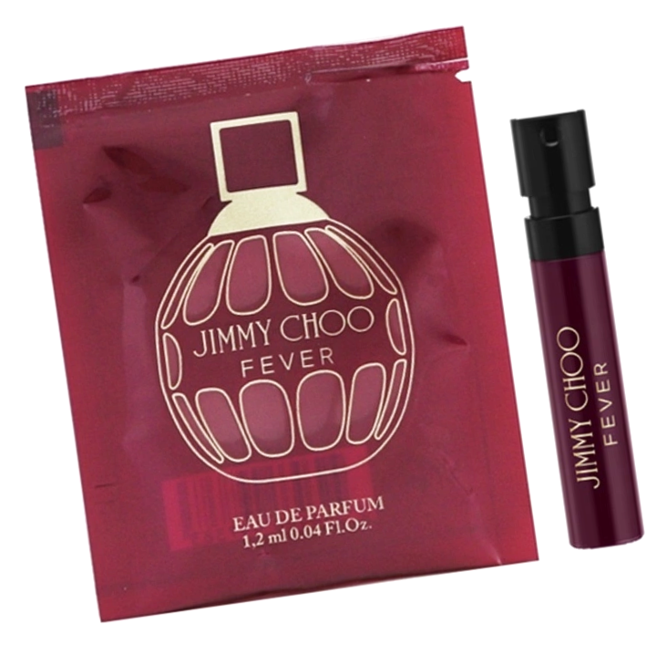 Миниатюра духов Jimmy Choo Fever женская 1.2 мл - Джимми Чу Февер парфюмерная вода сэмпл