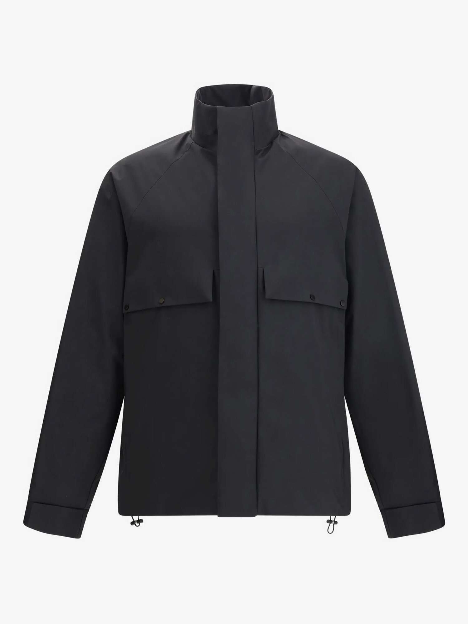 Куртка High-neck flap-pocket jacket