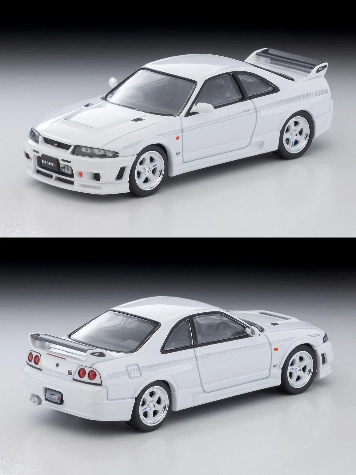 Лимитированное издание металлическая модель автомобиля Tomytec Skyline GT-R R33 400R 1/64