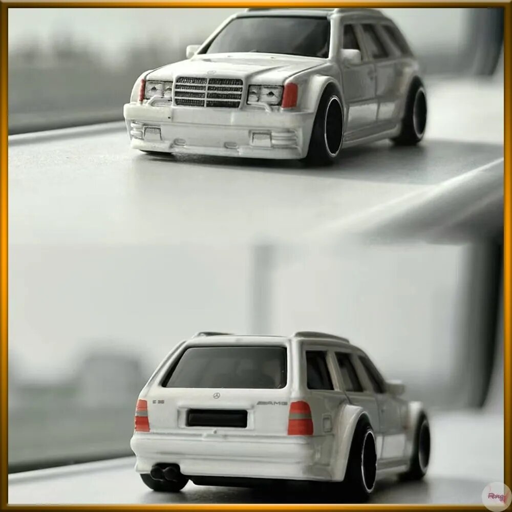 Машинка Hot Wheels Boulevard Mercedes-Benz E36 AMG, масштаб 1/64, белый — фото 1