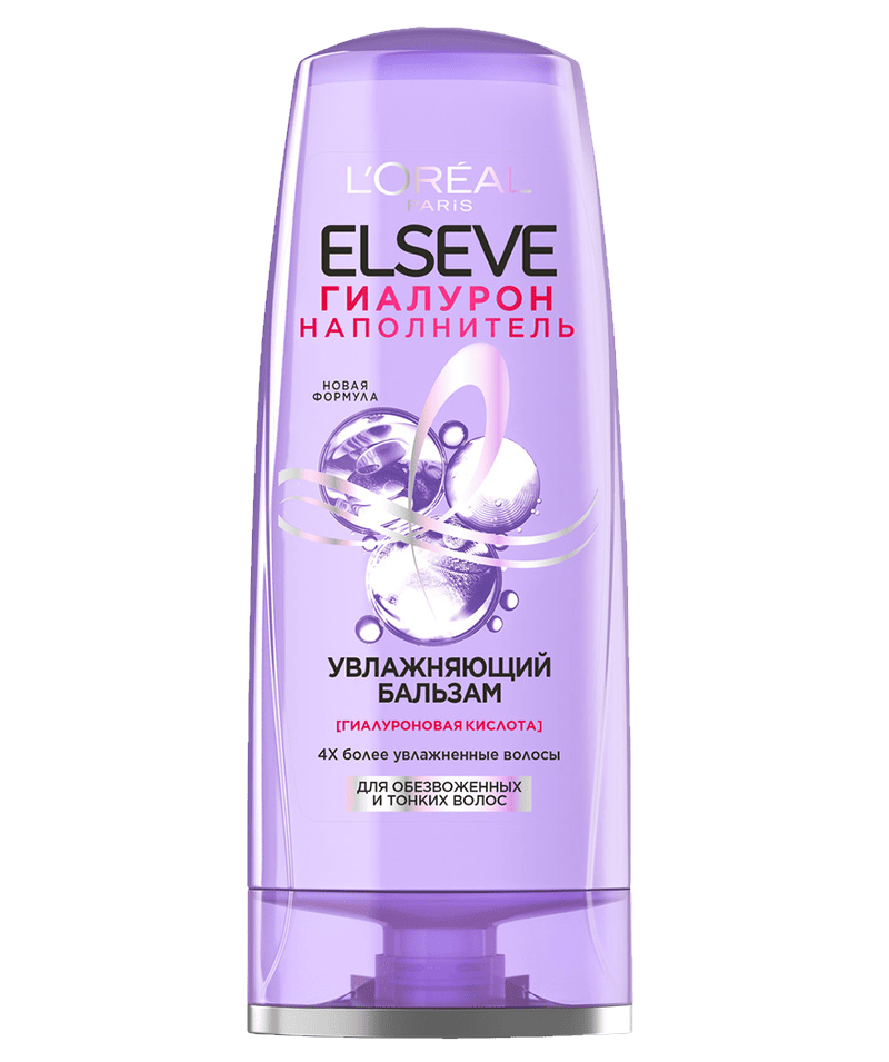 Бальзам для волос увлажняющий L'Oreal Paris Elseve "Гиалурон Наполнитель"для обезвоженных и тонких волос, 200 мл