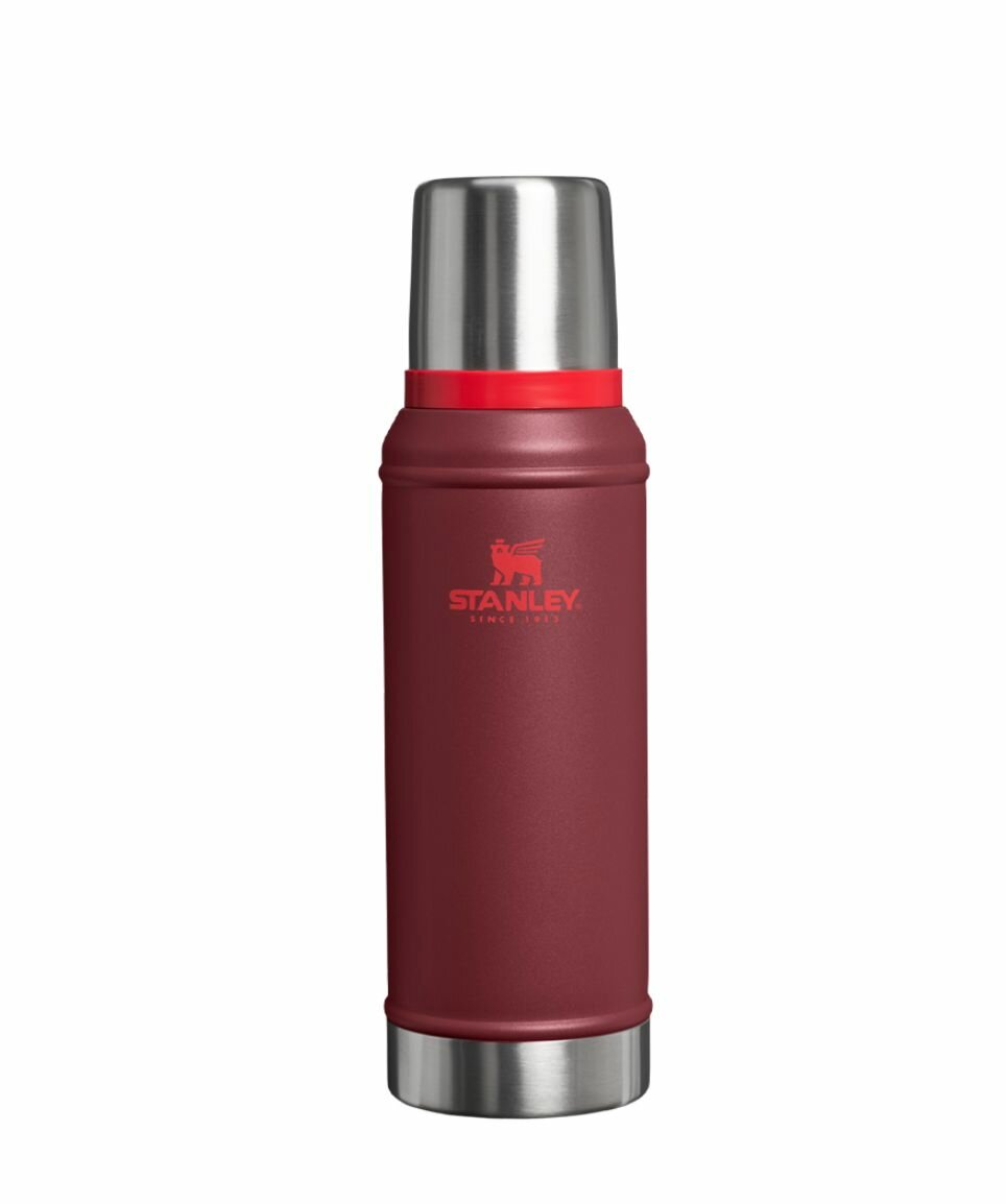 Термос Stanley Classic Legendary Bottle 0.94L без ручки Клюквенный 10-11346-097