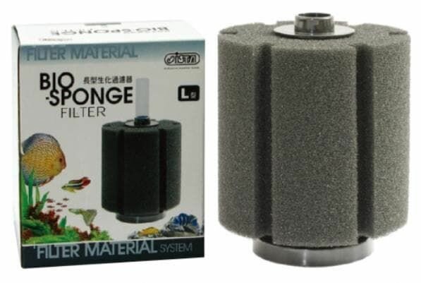 Внутренний аэрлифтный аквариумный фильтр ISTA Bio-Sponge, L, донный, высокий, I-149