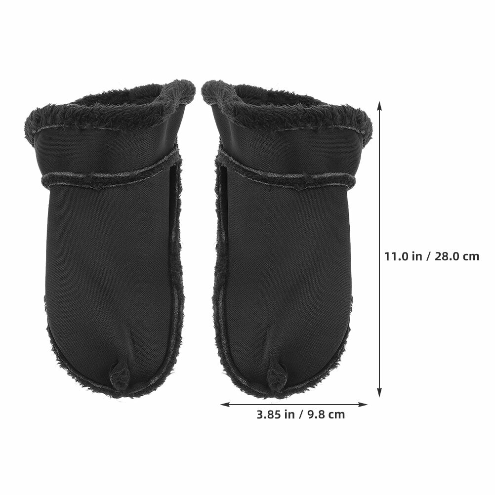 Тёплые Вставки Для Обуви Из Мягкого Плюша 1 Пары Размер 28.00X9.80X1.00CM