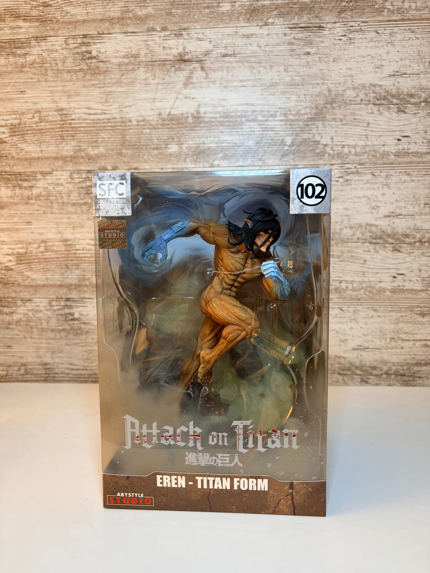 Фигурка Eren-Titan Form, Sttack on Titan, 21 см Атака титанов, Эрен Йегер, от Abystyle Studio