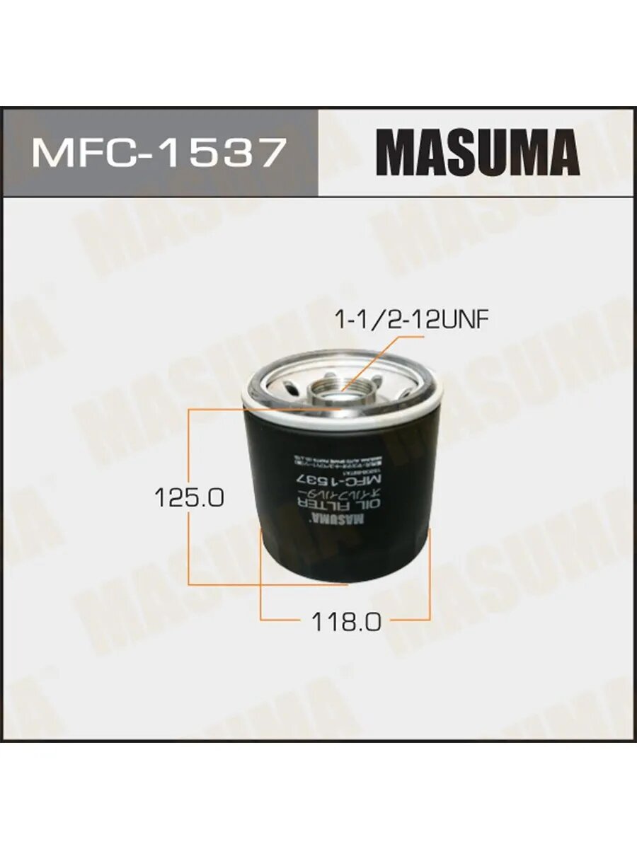 Фильтр масляный для а/м Mazda Titan 04-20; Isuzu Elf 90-20, арт. MFC1537