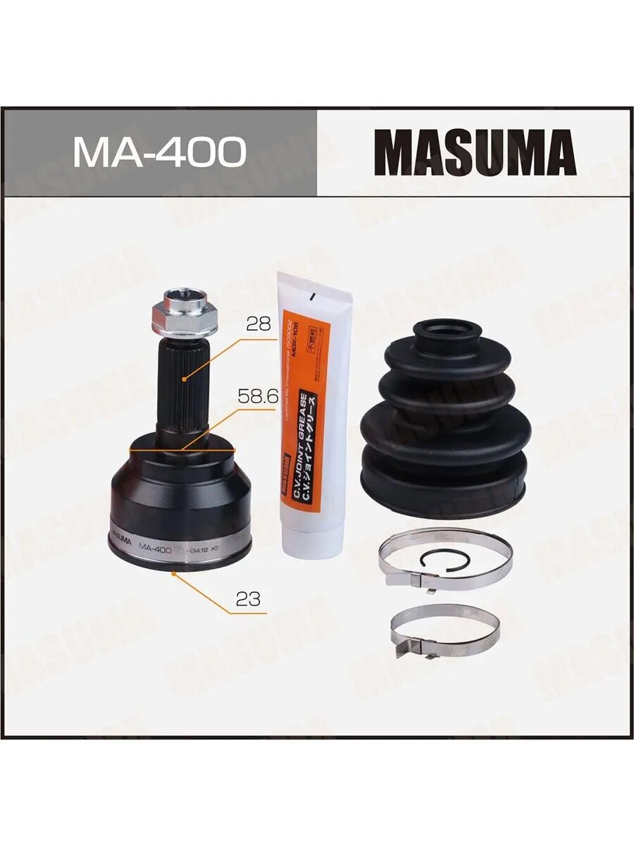 ШРУС для а/м Mazda 3 03- наружный 23 х 58,6 х 28