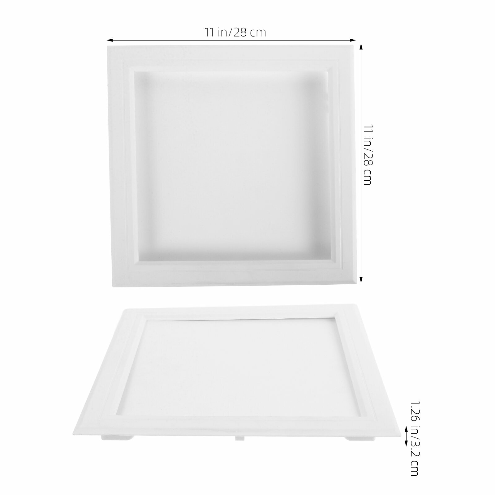 Доступная Панель Для Кондиционера Скрытое Декоративное Покрытие 28X28X3.2 Cm