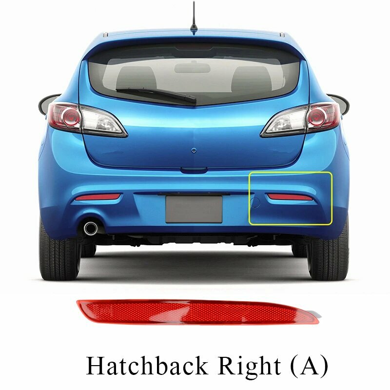 Противотуманная фара задняя правая для Mazda 3 (BL) 2008-2015, Hatchback Right A