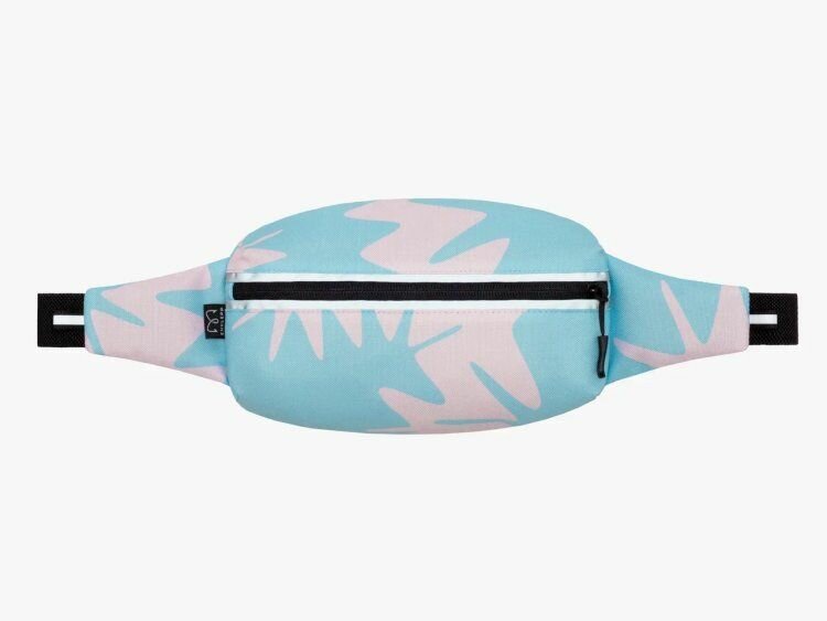 Сумка Enklepp Marathon Waist Bag (zig zag pink),