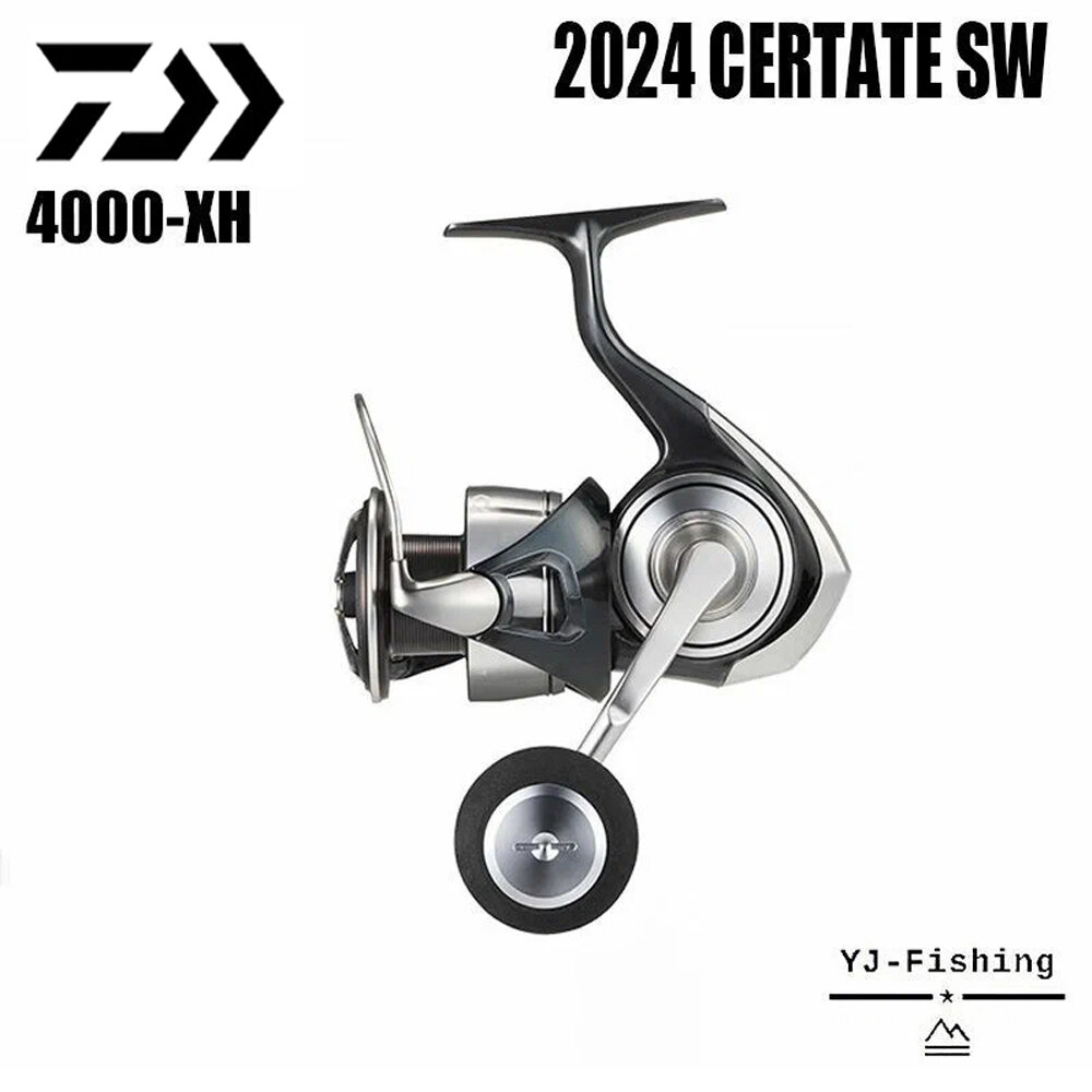 DAIWA 2024 CERTATE SW 4000XH Прялка Рыболовное колесо Рыболовные снасти