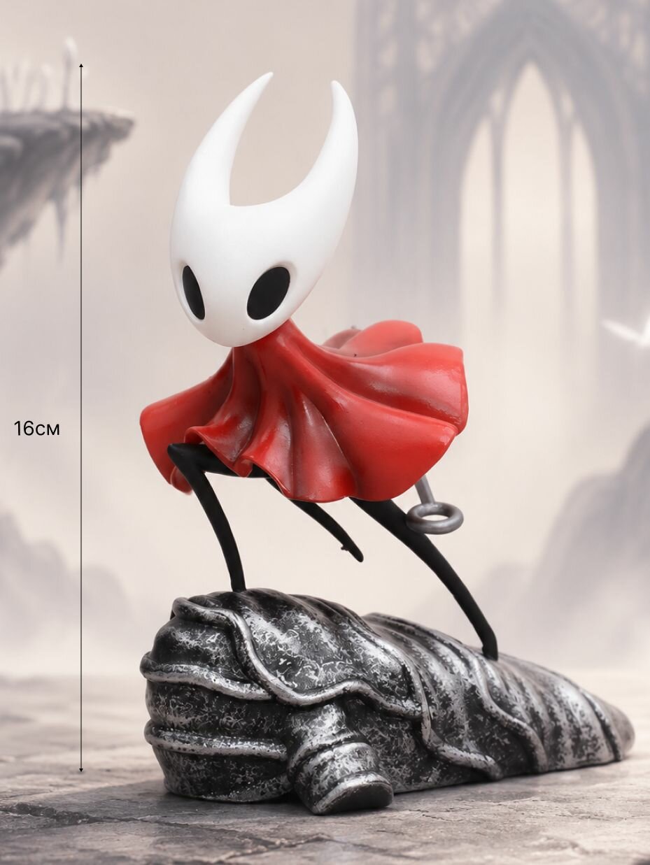 Фигурка Полый Рыцарь Хорнет таинственная принцесса-защитник руин / Hollow knight Hornet (16см, пакет)