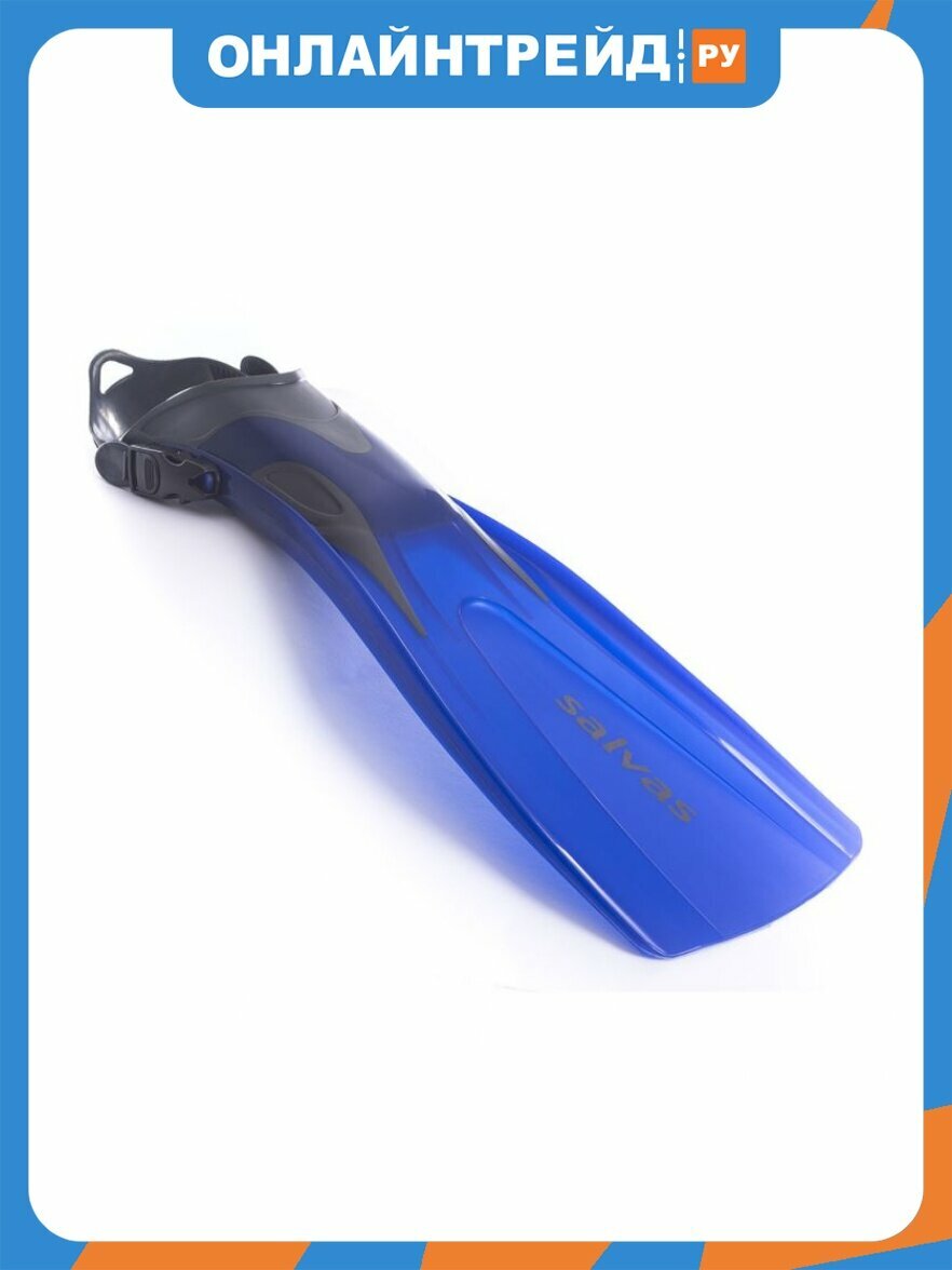 Ласты Salvas Hazard Plus Fin, размер: 45-47, синий (BA160LXBBSTS)