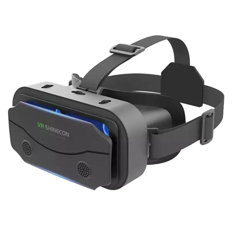 3D Портативная гарнитура с головным креплением, регулируемая совместим 4,7-7,0-дюймовых смартфонов Android Очки виртуальной реальности