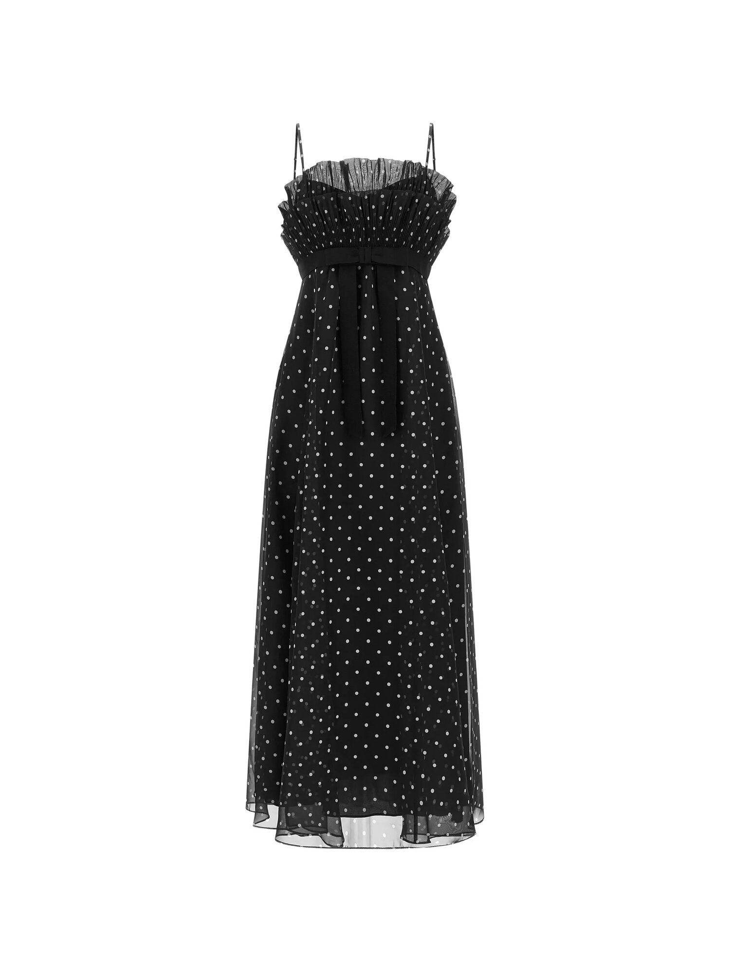 Платье ZIMMERMANN Frill pleated midi dress