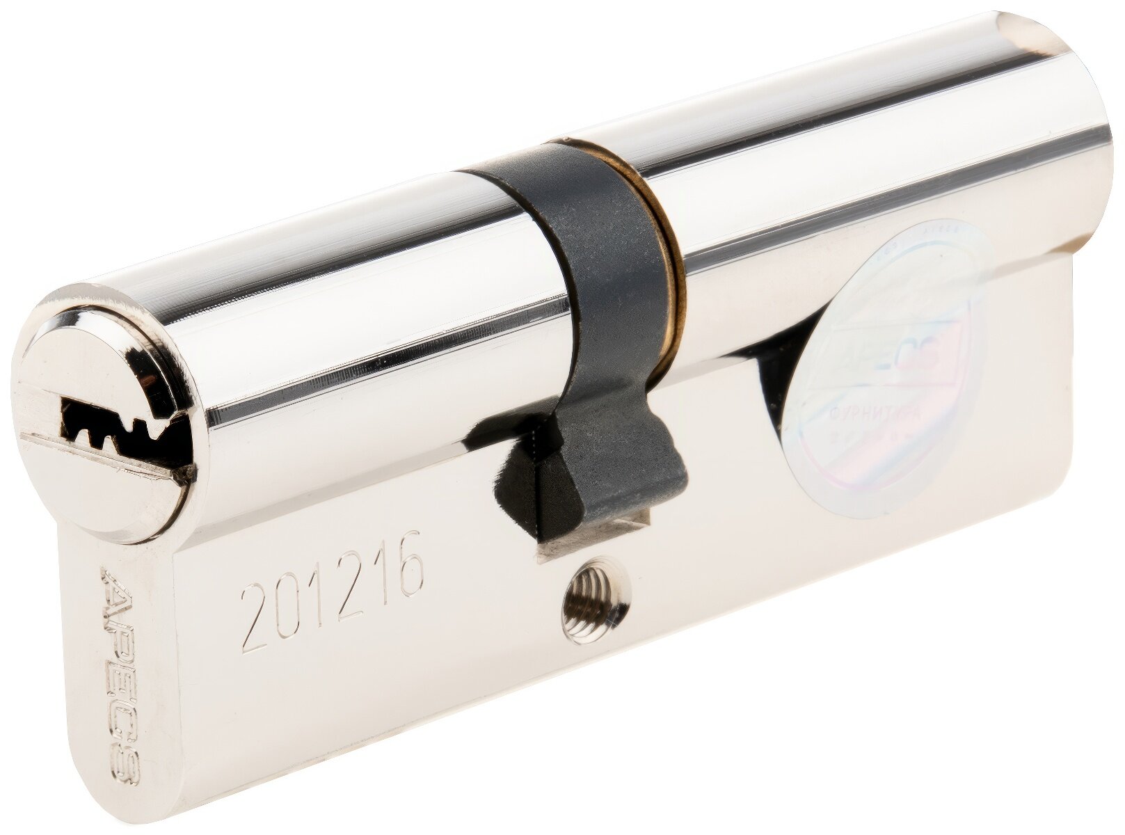 Цилиндровые механизмы Apecs Pro LM-80(35/45)-NI 80 мм, ключ/ключ, цвет никель