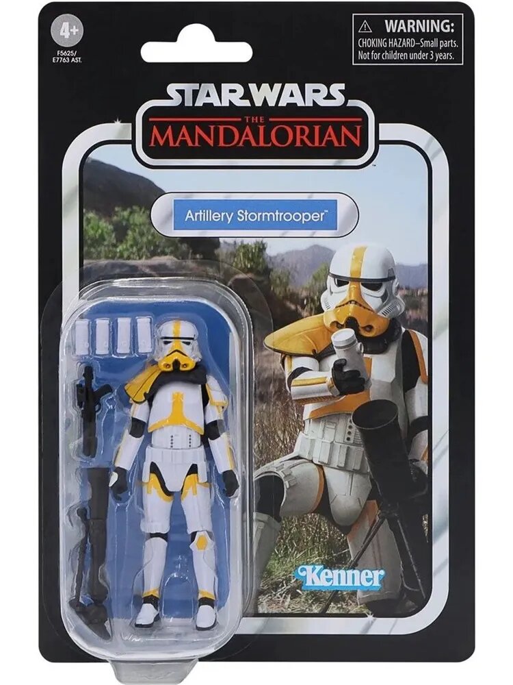 Фигурки Hasbro Star Wars The Vintage Collection Action Figure Artillery Stormtrooper(3.75 Inches)
