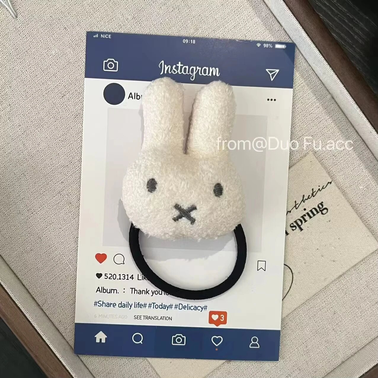Мiffy резинка для волос Hair rope