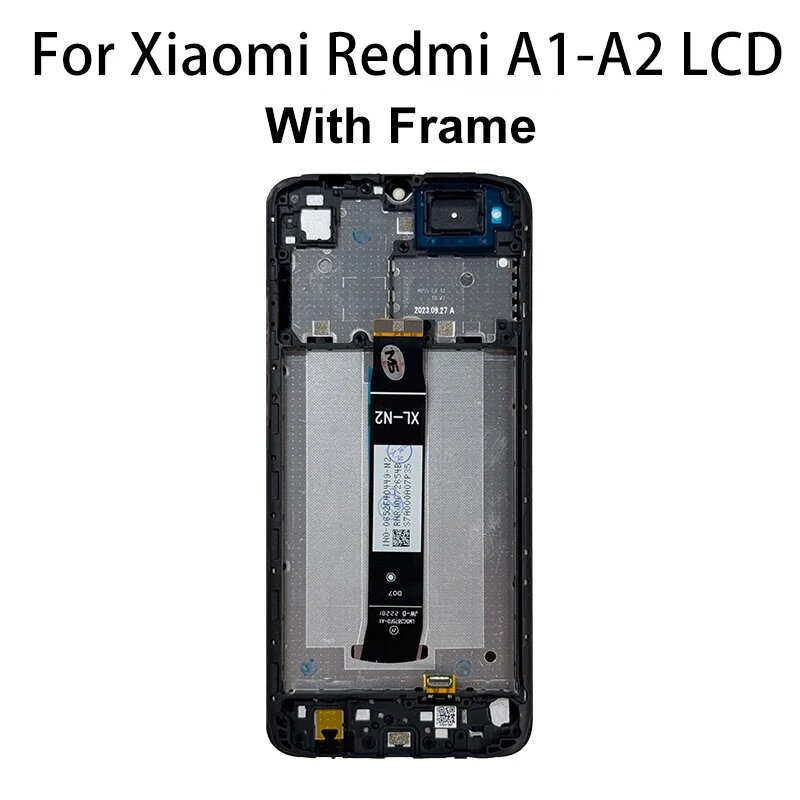 6,52-дюймовый IPS LCD Дисплей Для Xiaomi Redmi A1/A2 220733SI И 23028RN4DG, A1-A2 Black Frame