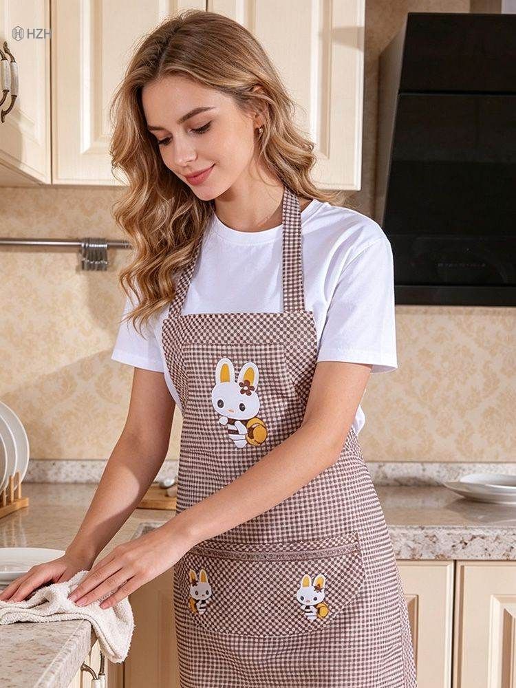 Кухонный фартук 1шт, B водоотталкивающий, износостойкий, универсальный для готовки и уборки