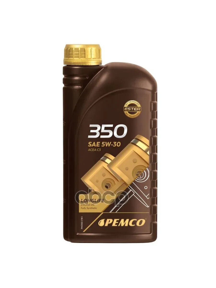 PEMCO 5W-30 Sn, C3 1Л (Pao Синт. Мотор. Масло)