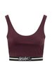 Топ Off-White Logo-underband cropped top