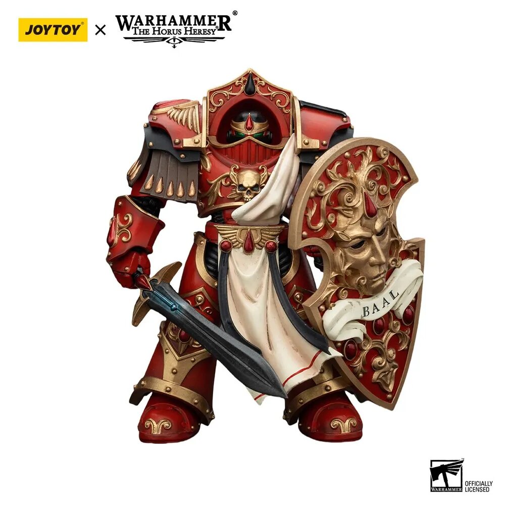 Подвижная фигурка JOYTOY Warhammer 30K 1/18 Action Figures Blood Angels Crimson Paladins Squad Crimson Paladin 2