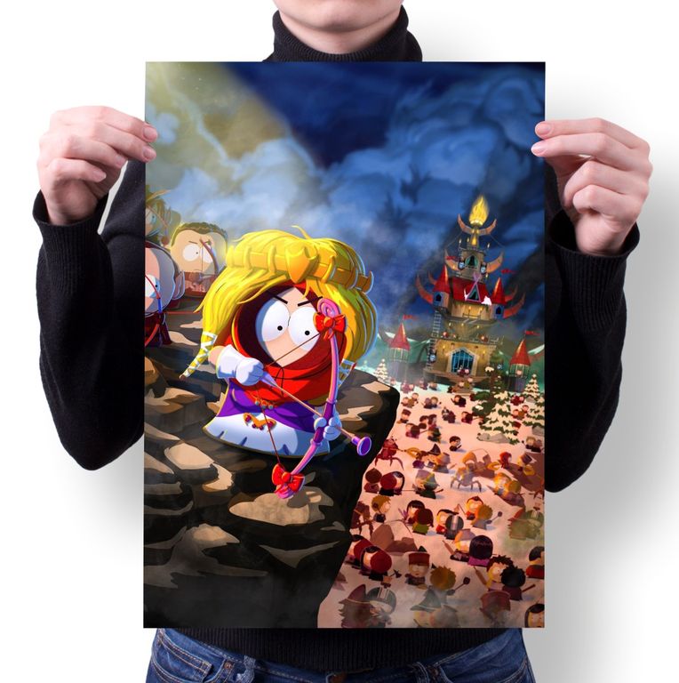 Плакат SOUTH PARK, южный парк №10, А2