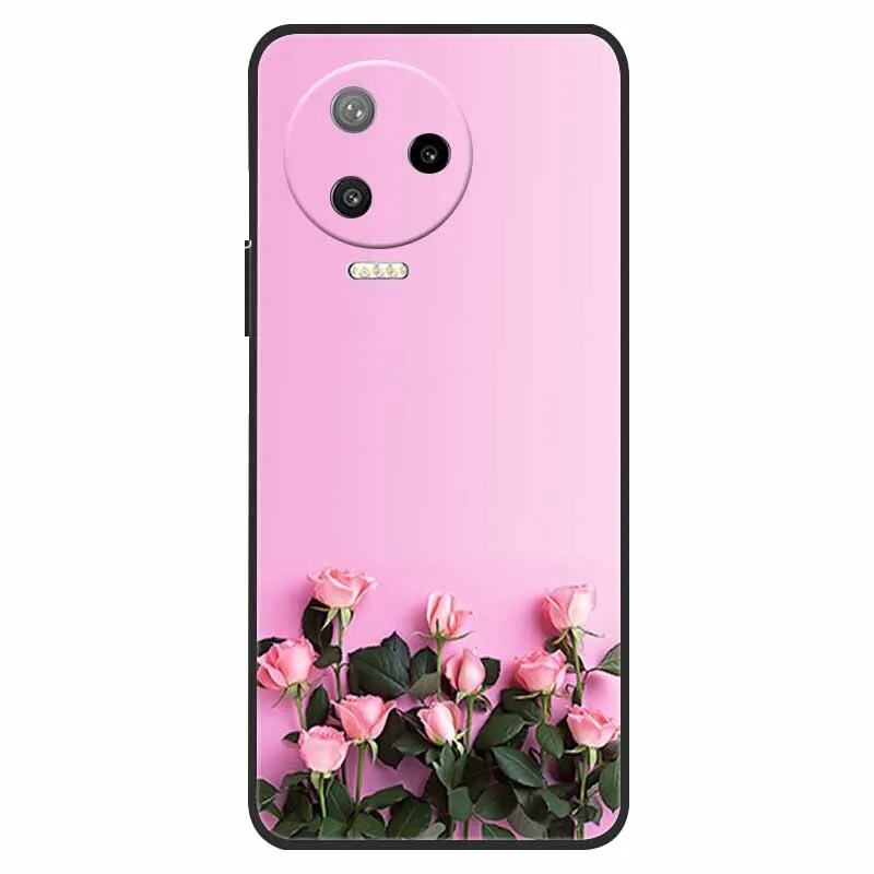 Для Infinix Note 12 2023 Чехол Note12 Pro 4G NFC Мягкая силиконовая Розовый, 20, -Infinix X676C