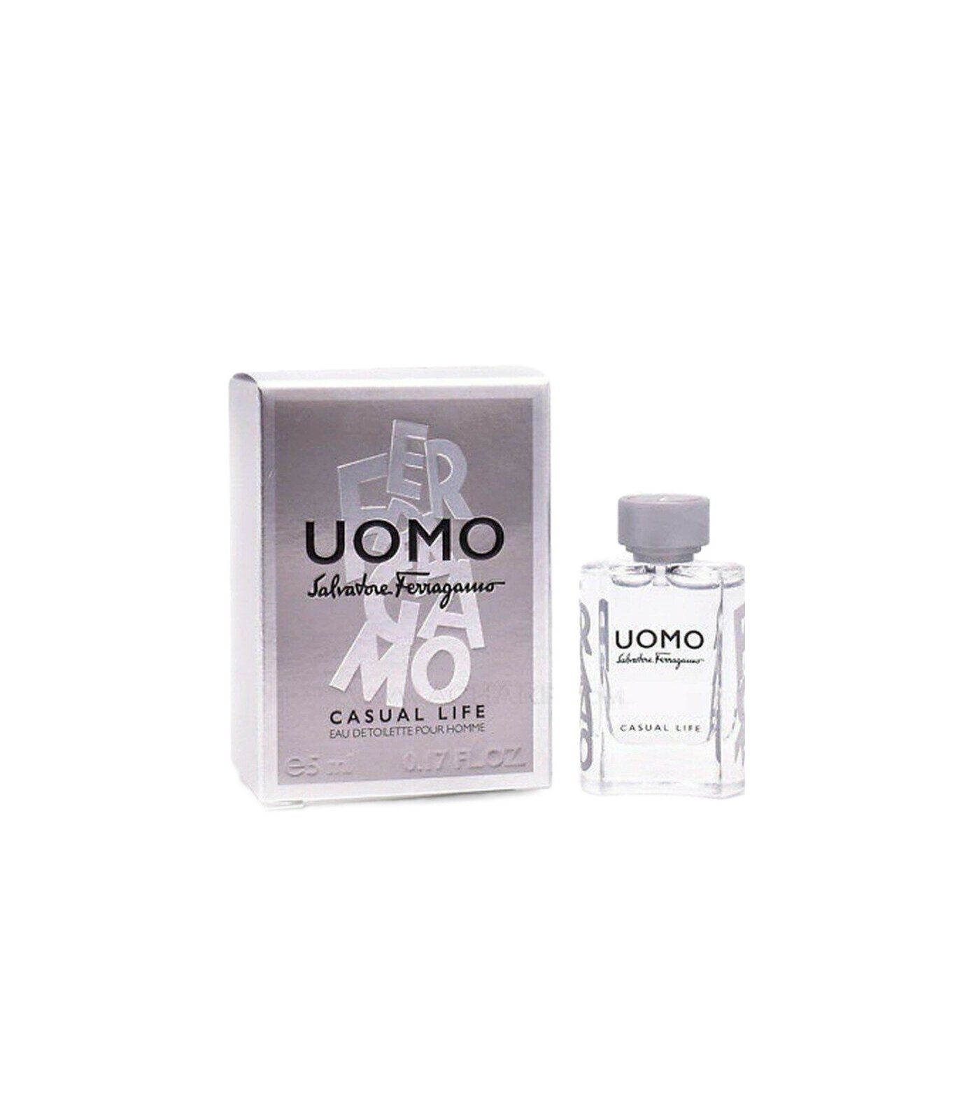 Salvatore Ferragamo Uomo Casual Life 5 мл туалетная вода мужская, древесные, фужерные