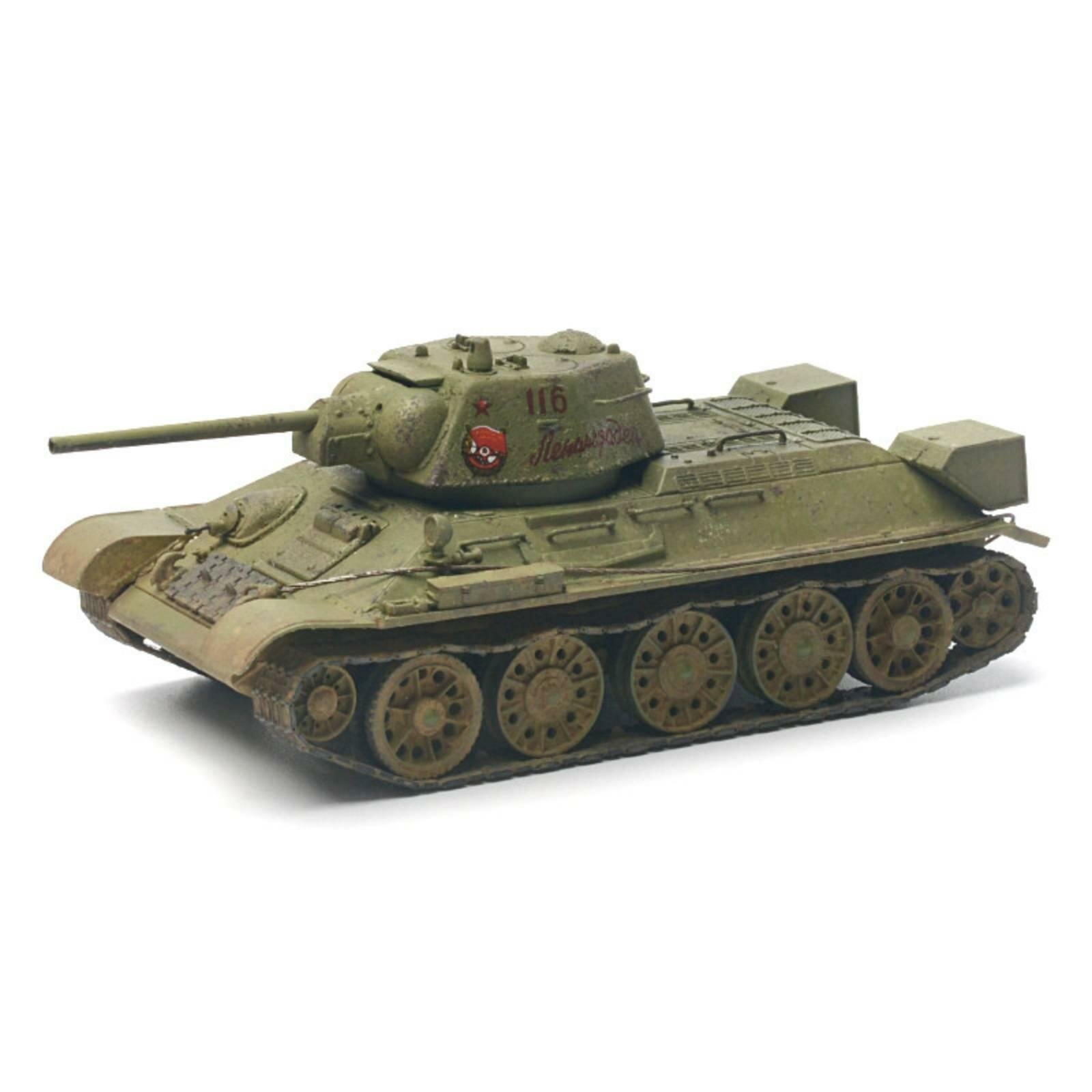Набор для сборки модели танка Т-34/76 в масштабе 1/72. Гусеничный.