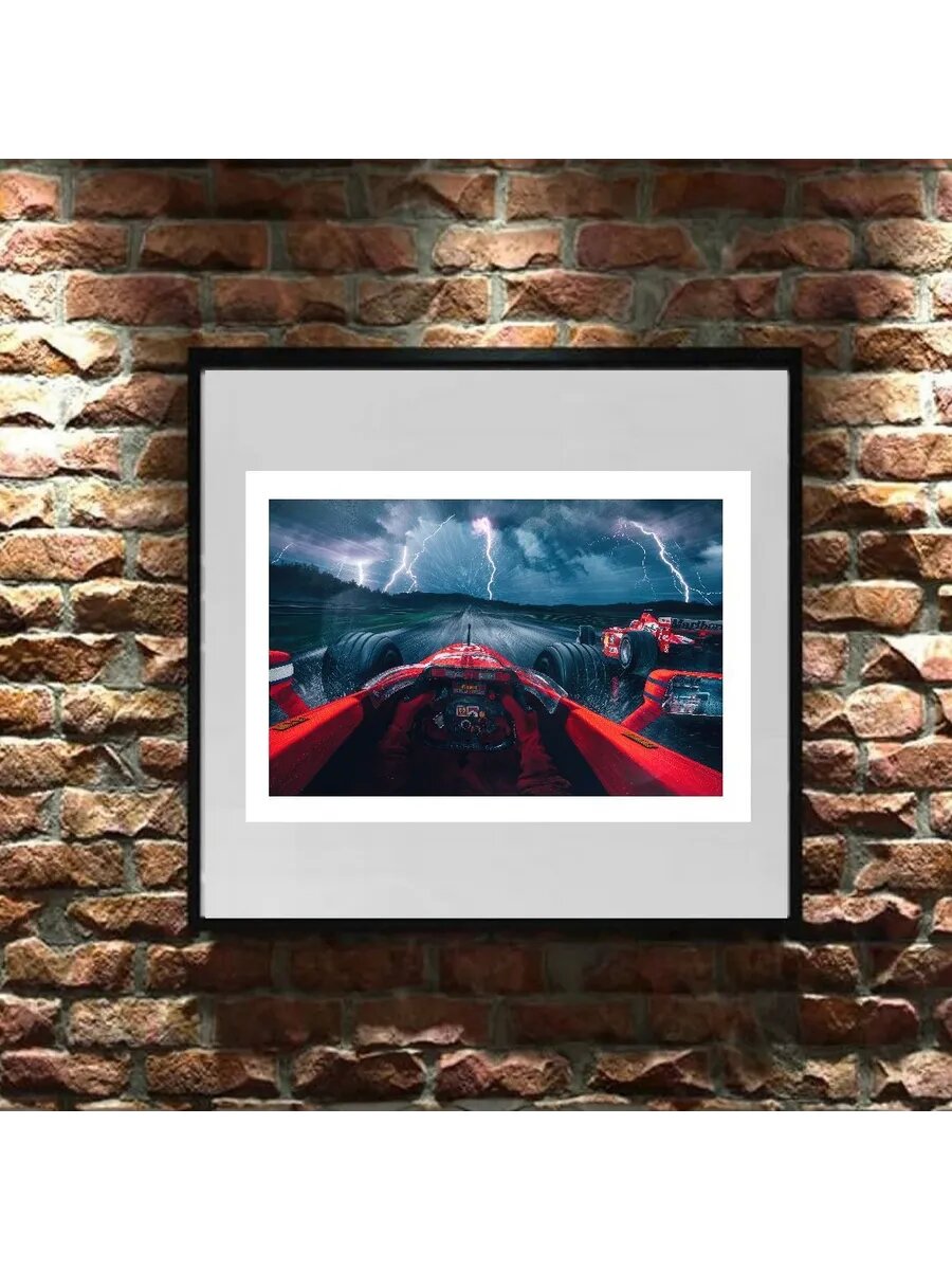 Постер "ferrari f1 p9" от Cool Eshe А2
