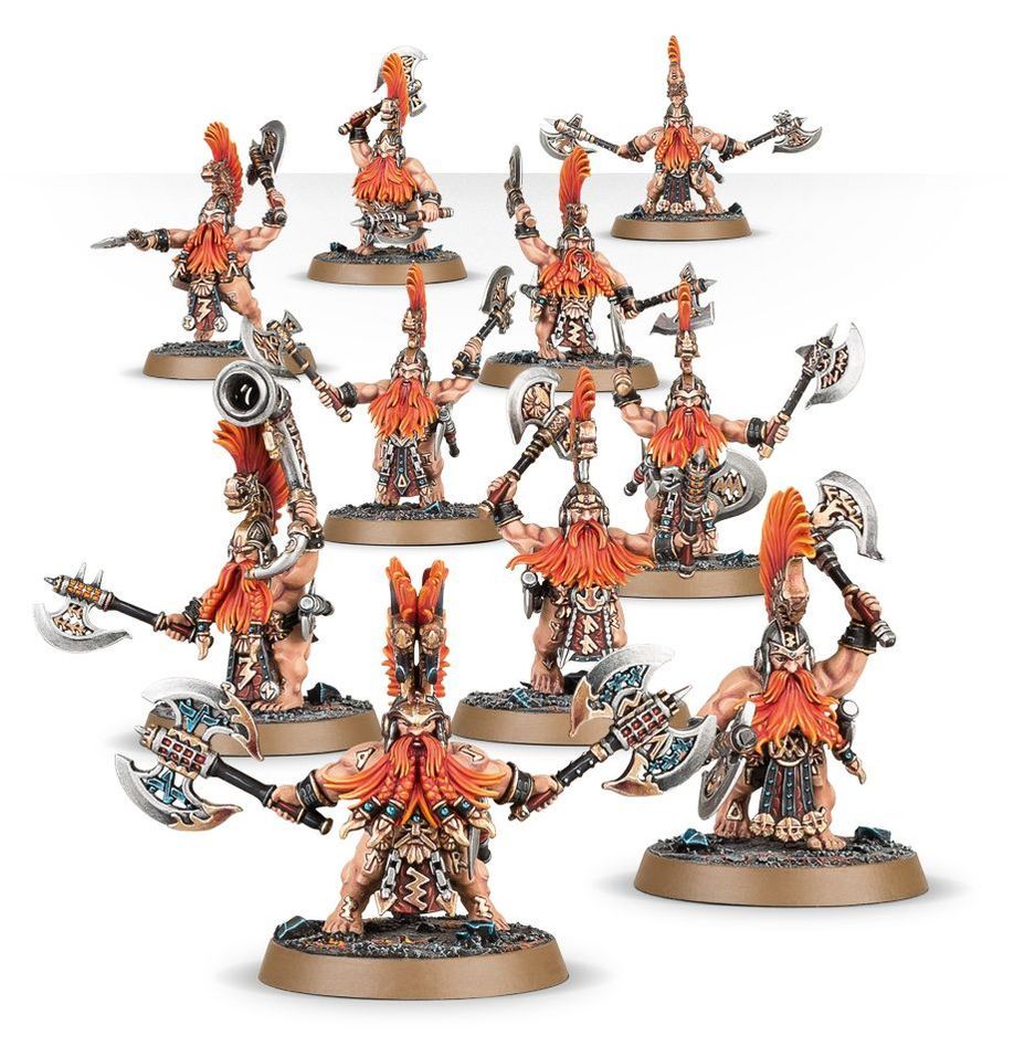 Warhammer Age of Sigmar Миниатюра Vulkite Berzerkers
