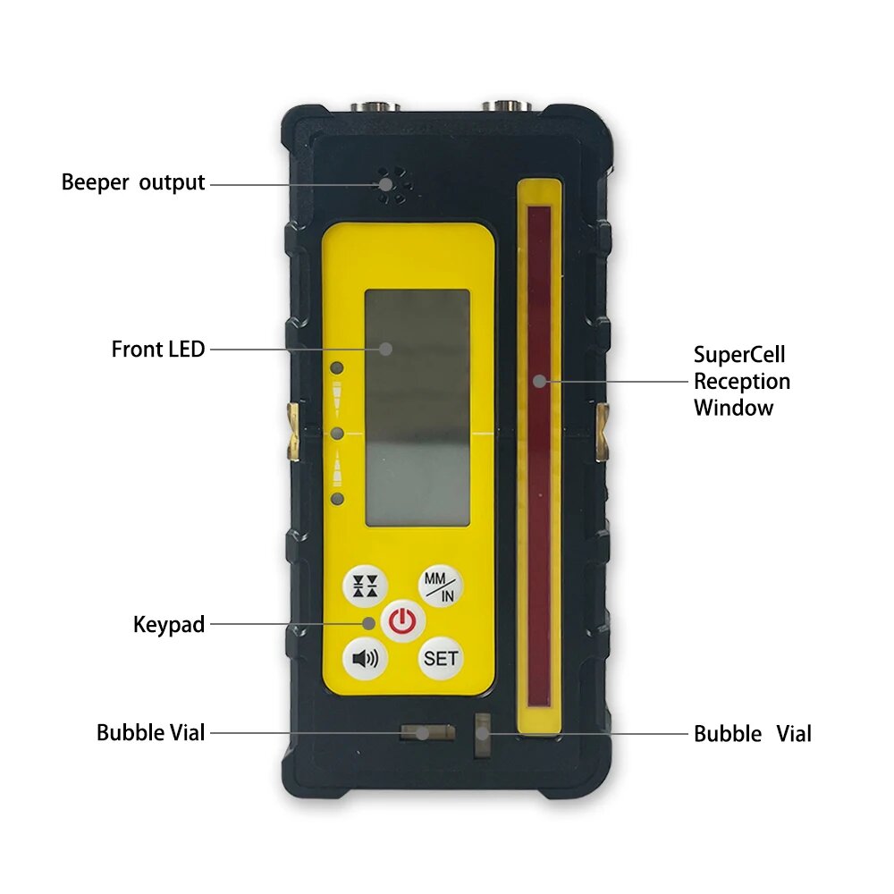HEIPOE HRD600 цифровой приёмник для лазерного нивелира HRD600R
