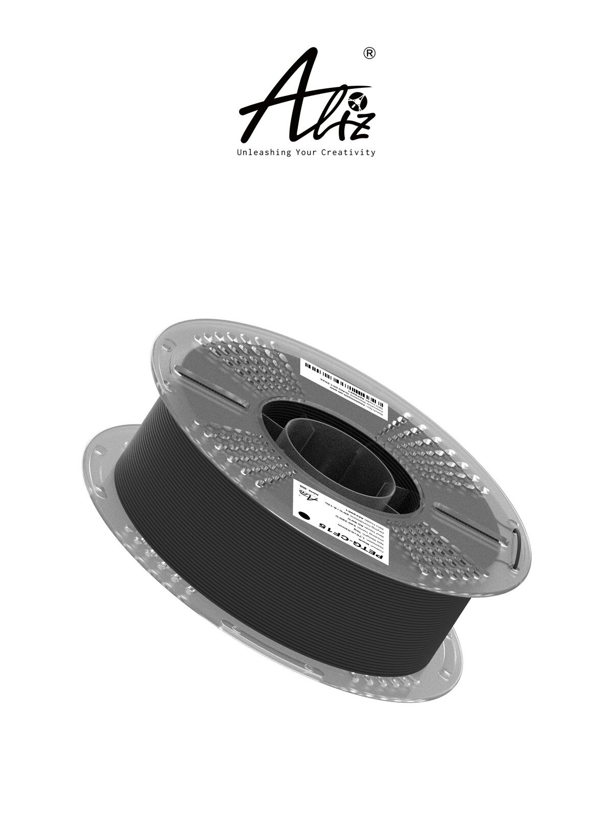 Пластик для 3D-принтера Aliz PETG-CF15 Черный, 1.75 мм, 1 кг