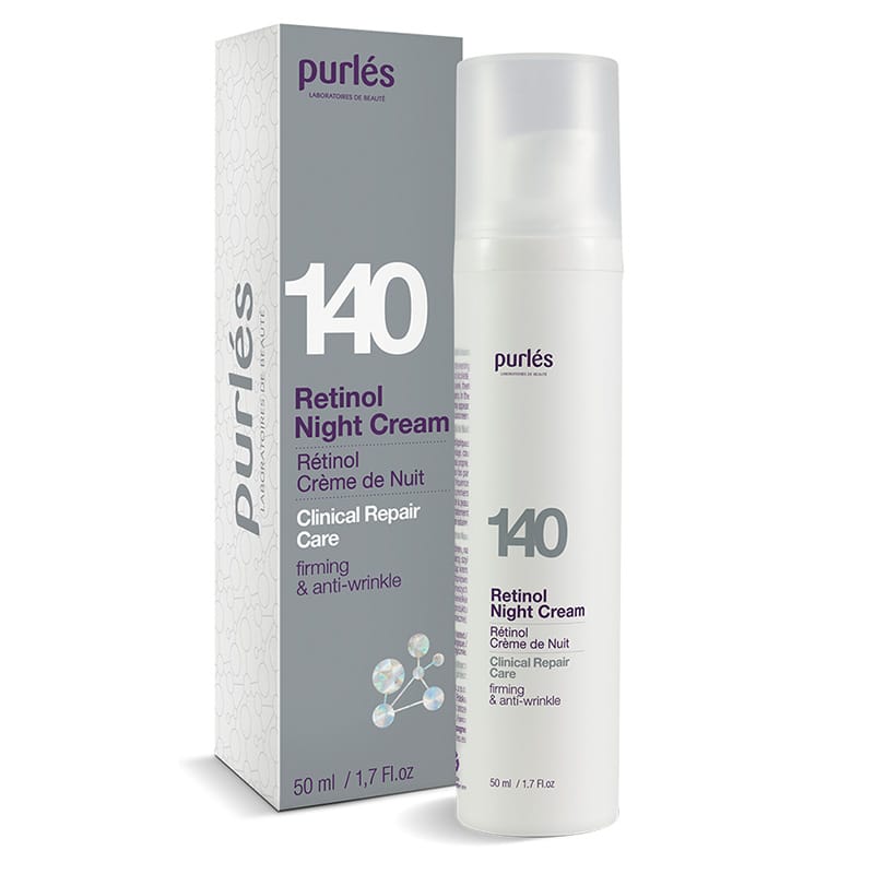 Крем для ухода за кожей Purles 140 Retinol Night Cream 0,5% ночной крем с ретинолом 0,5% 50 мл