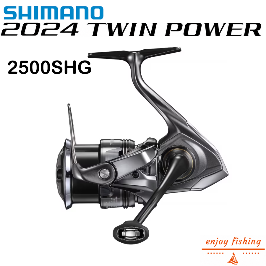 SHIMANO 2024 TWINPOWER 2500SHG Спиннинговое катушка Подходит для Морская и пресной, Япония