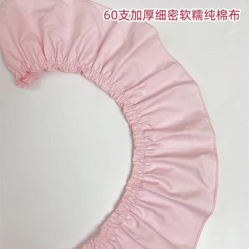 2 ярда розового полиэфирного кружева с рюшами 9cm wide