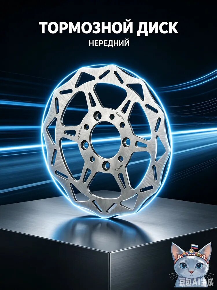 Фрикционные тормозные диски передние для мотоциклов KAYO T2, K2 250 (мотокросс)