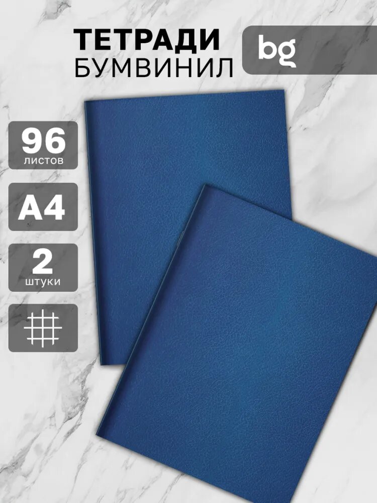 Тетрадь А4 в клетку 96 листов 2 шт