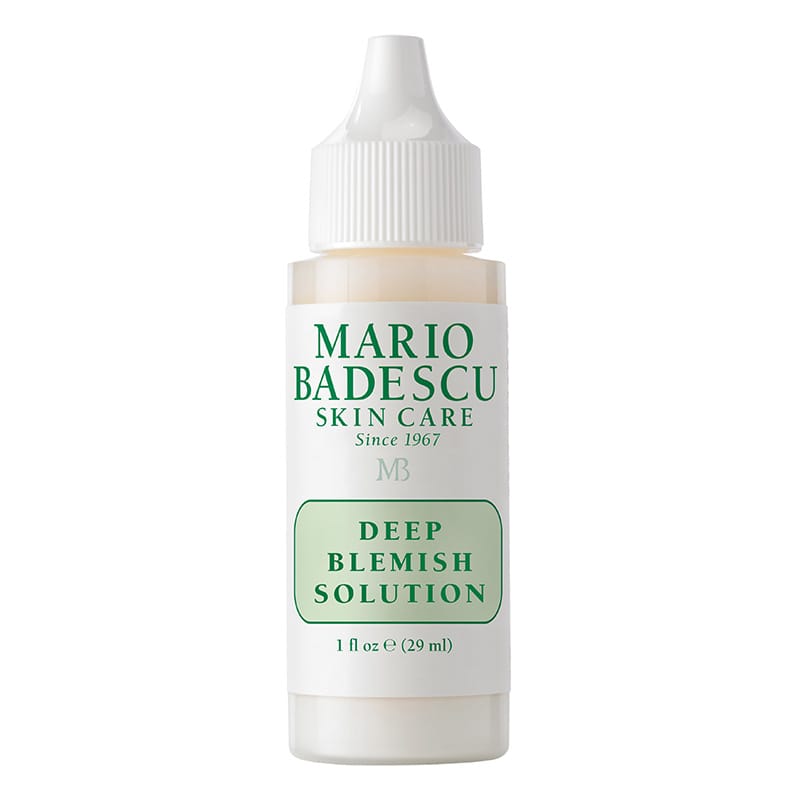 Флюид Mario Badescu Deep Blemish Solution точечное средство от акне с аллантоином и ниацинамидом 29 мл
