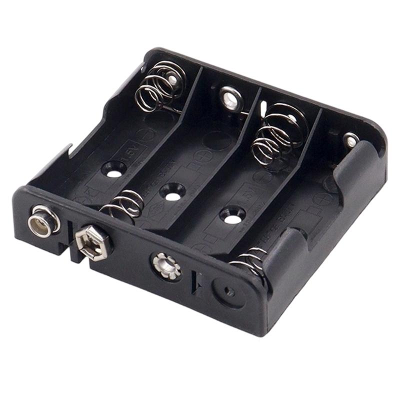 Корпус для батареек LR06, 4 секции A