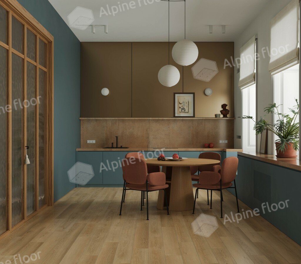 Ламинат Alpine Floor Дуб Севилья LF120-02 14553 (цена за упаковку 1.390 м2)