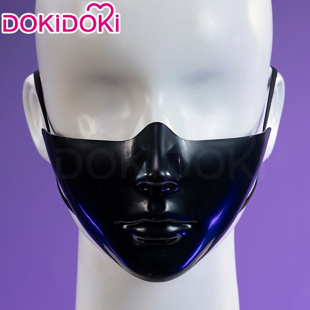 Костюм Эльфа для косплея DokiDoki Черный, Black Mask