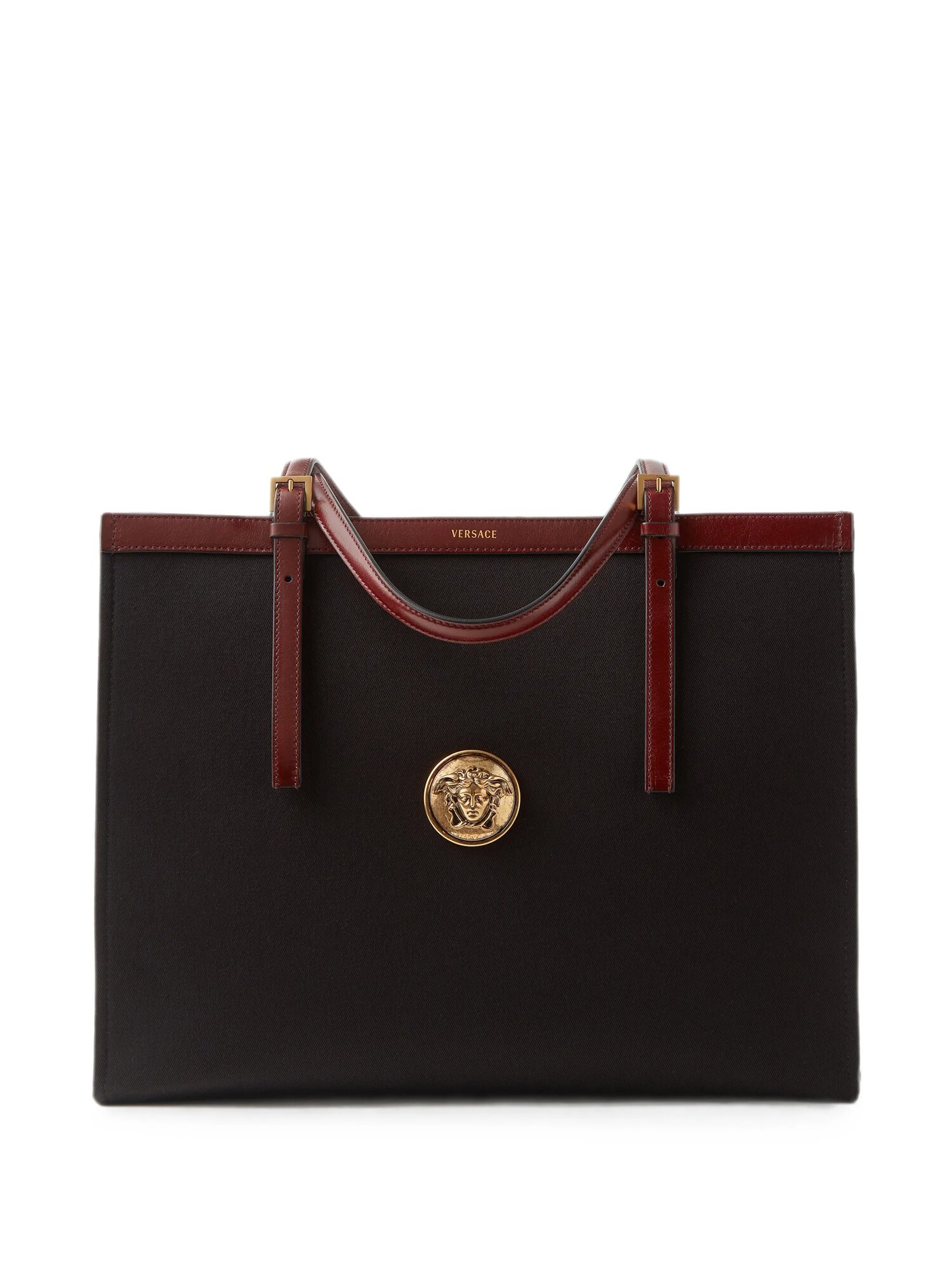 Сумка Versace Rivière large canvas tote